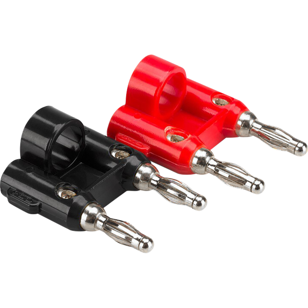 Hosa Dual Banana Plugs, 2-pack – BNA-200