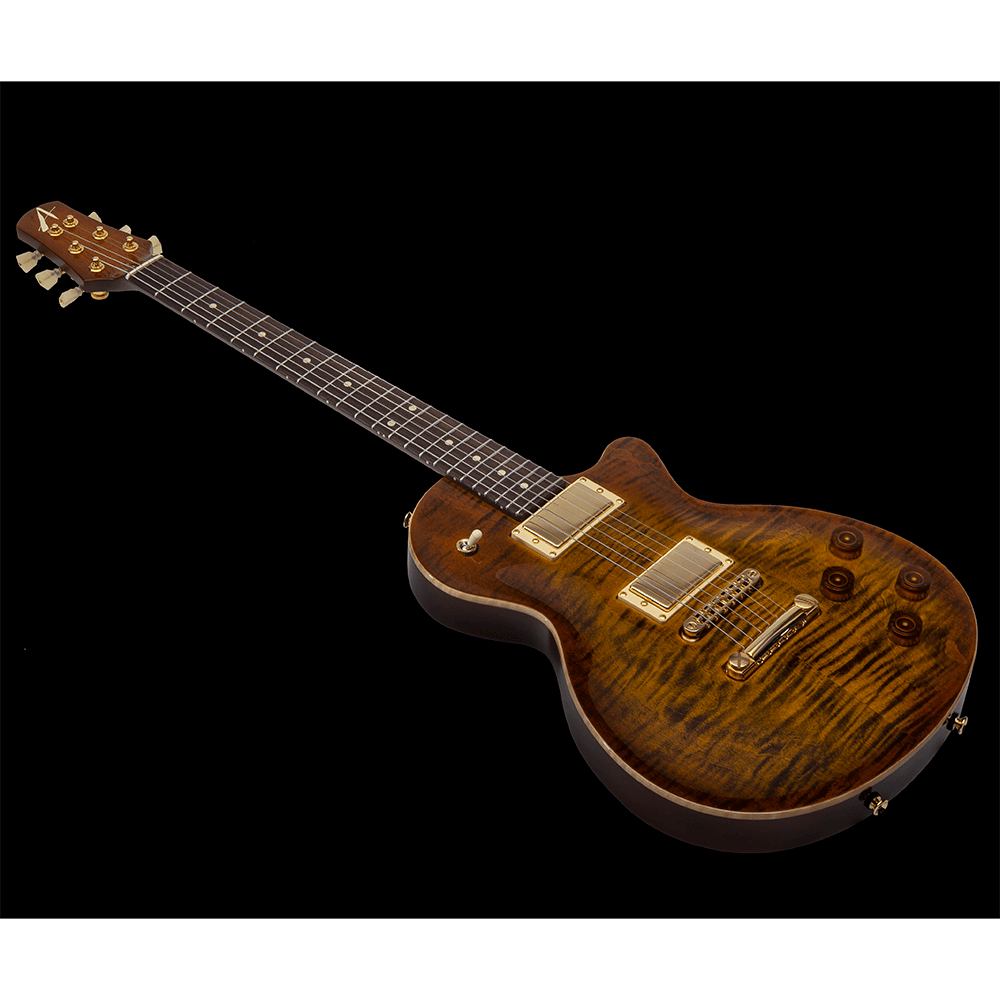 Tom Anderson Bobcat — Deep Tobacco Fade with Binding