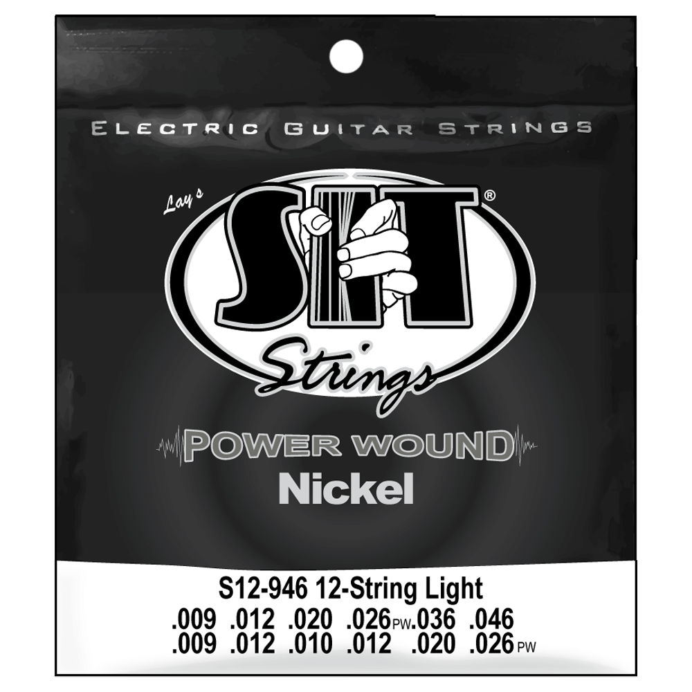 SIT Strings S12946 12-String Light Power Wound Nickel .009-.046